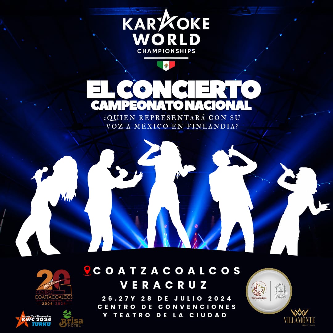 🎤 Karaoke World Championships El Concierto🎤 – Atención al cliente